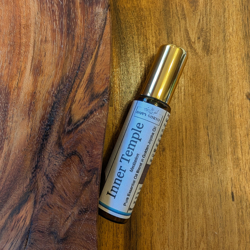 Inner Temple Essential Oil Roll-On | Meditation blend – Happy Myrtle